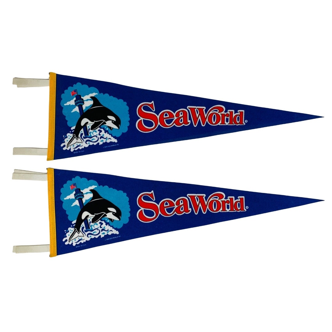 Vintage Sea World Pennant Orlando Florida | Sold Separately - Etsy