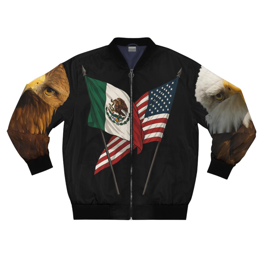 USA X Mexico Flag Bomber Jacket - Etsy