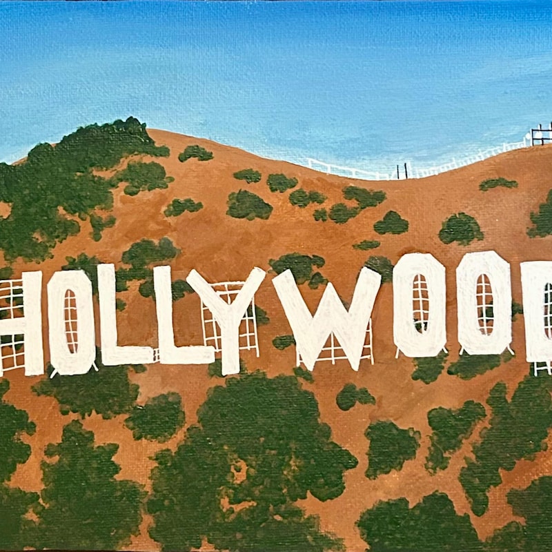 Hollywood Sign - Etsy