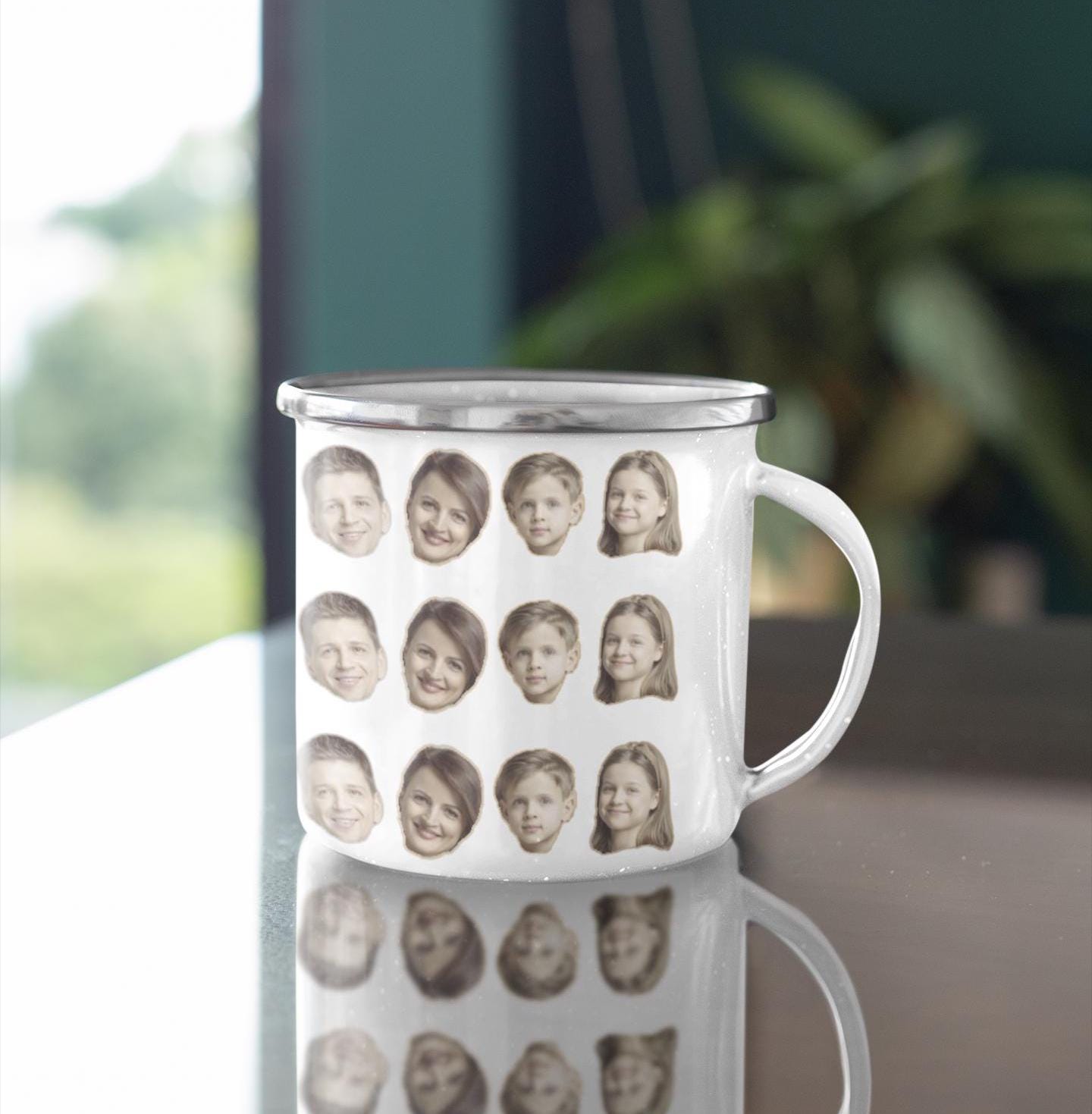 Custom Family Face Mugs, Personalized Family Face, Customized Photo ...