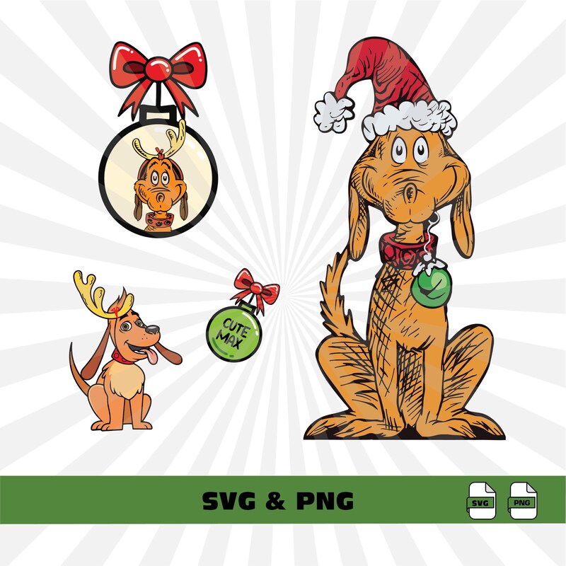Grinch Dog Max - Etsy