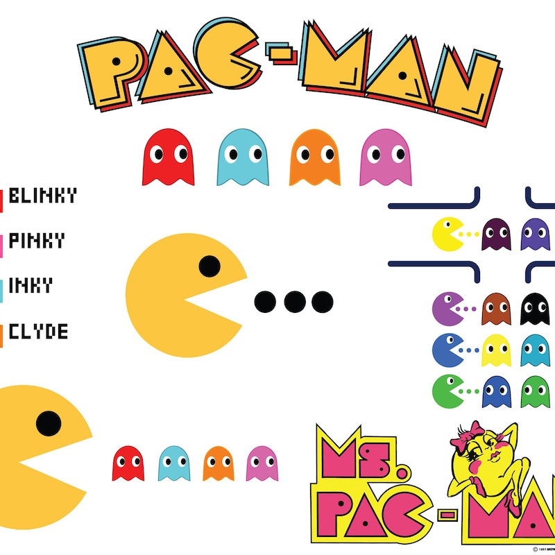 Pac Man Svg - Etsy