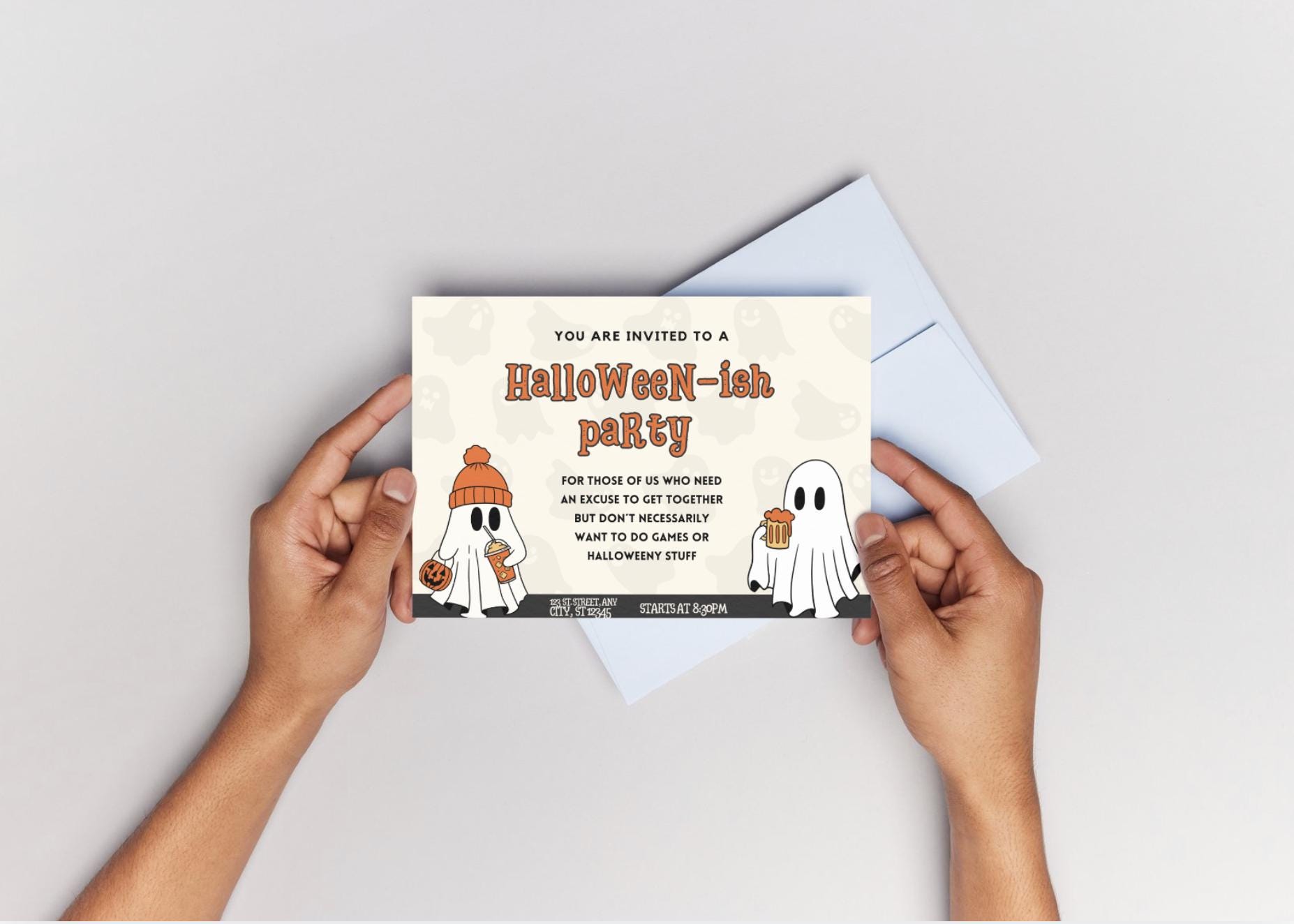 Fun Halloween Invitations (3 Pack) - Etsy