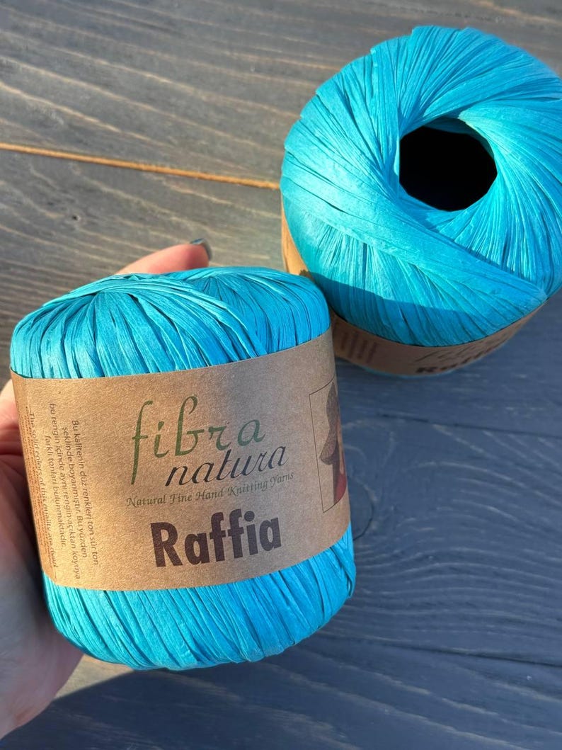 Eco-friendly Raffia Yarn Fibranatura Raffia Luxurious Natural Fiber ...