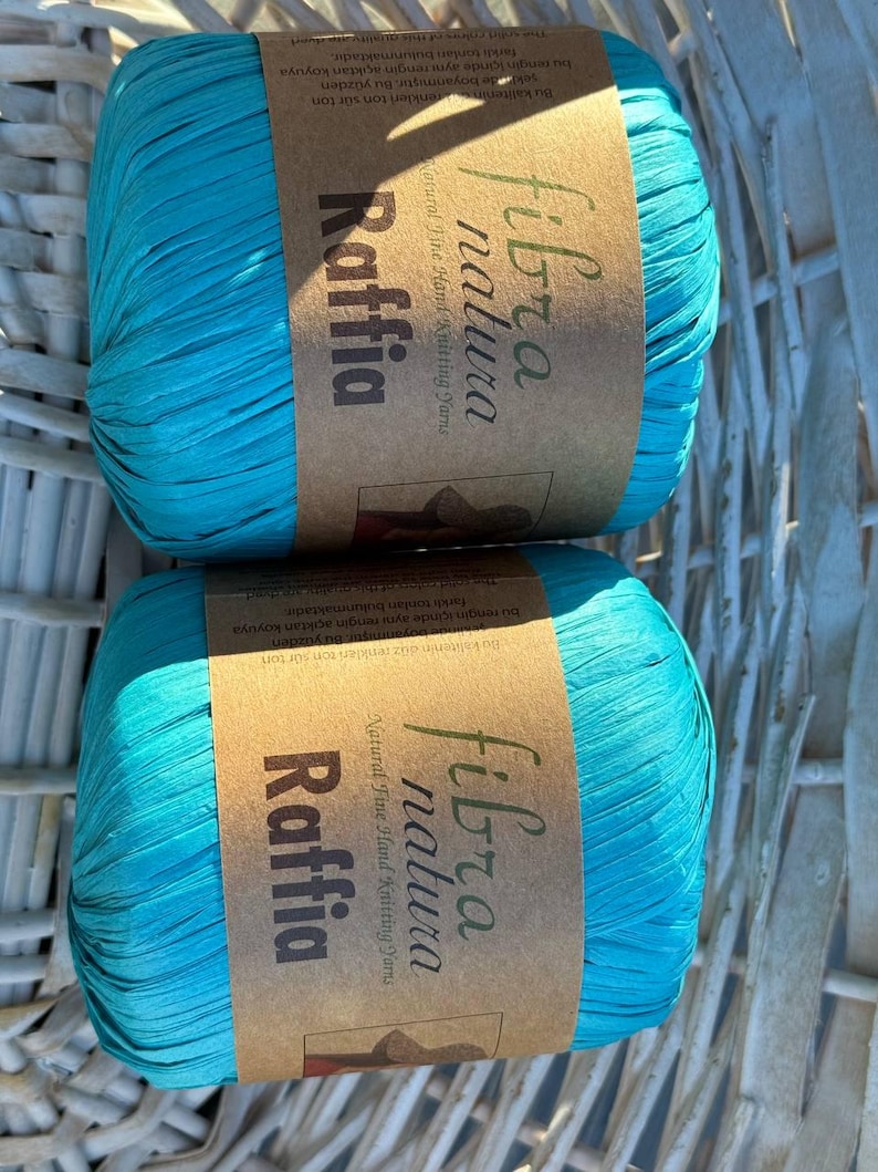 Eco-friendly Raffia Yarn Fibranatura Raffia Luxurious Natural Fiber ...