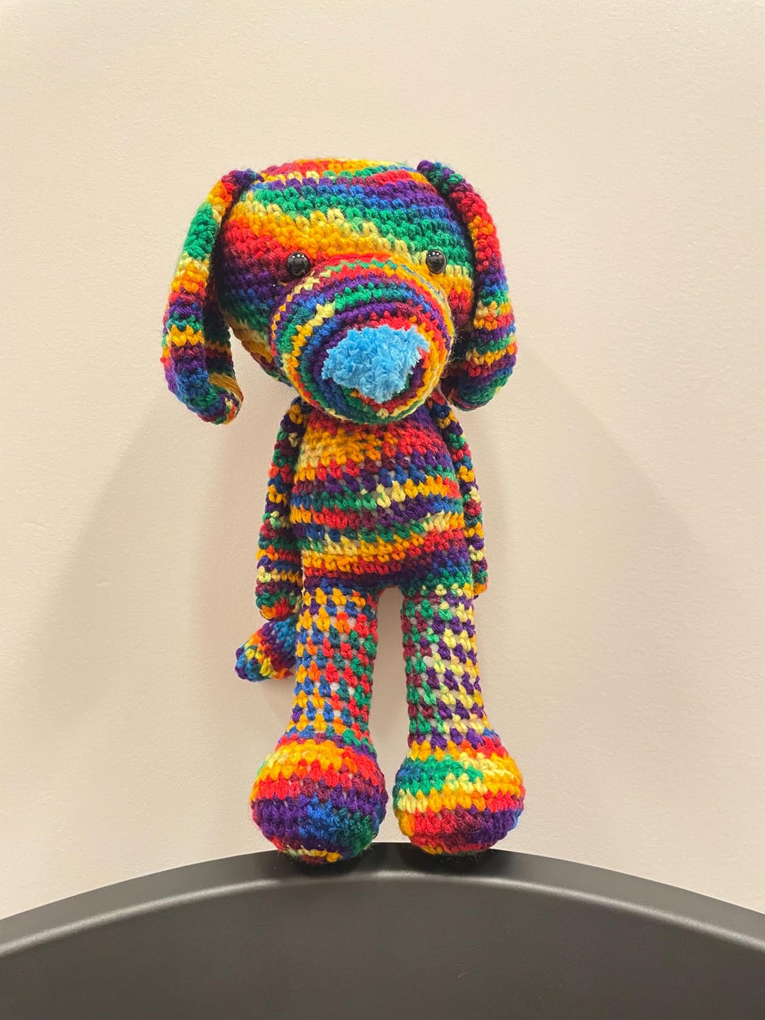 Rainbow Puppy Dog - Etsy