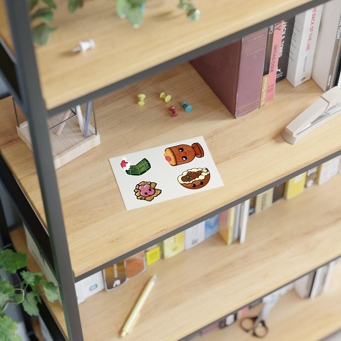 Kawaii Puerto Rican Food Sticker Sheet - Etsy