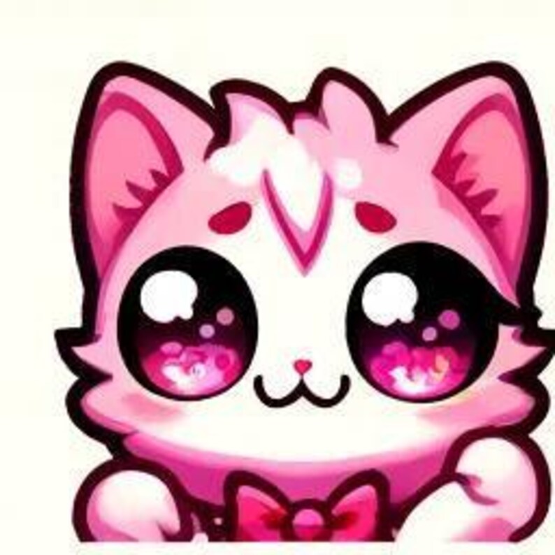 16 Pack of Cute Cat Emotes for Twitch & Discord | Adorable Streamer ...