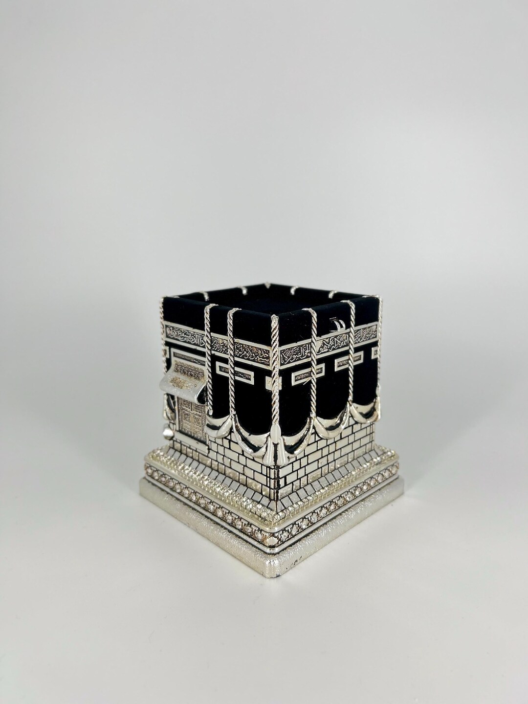 Handmade Miniature Kaaba Replica With Elegant Detailing 100% Polyester ...