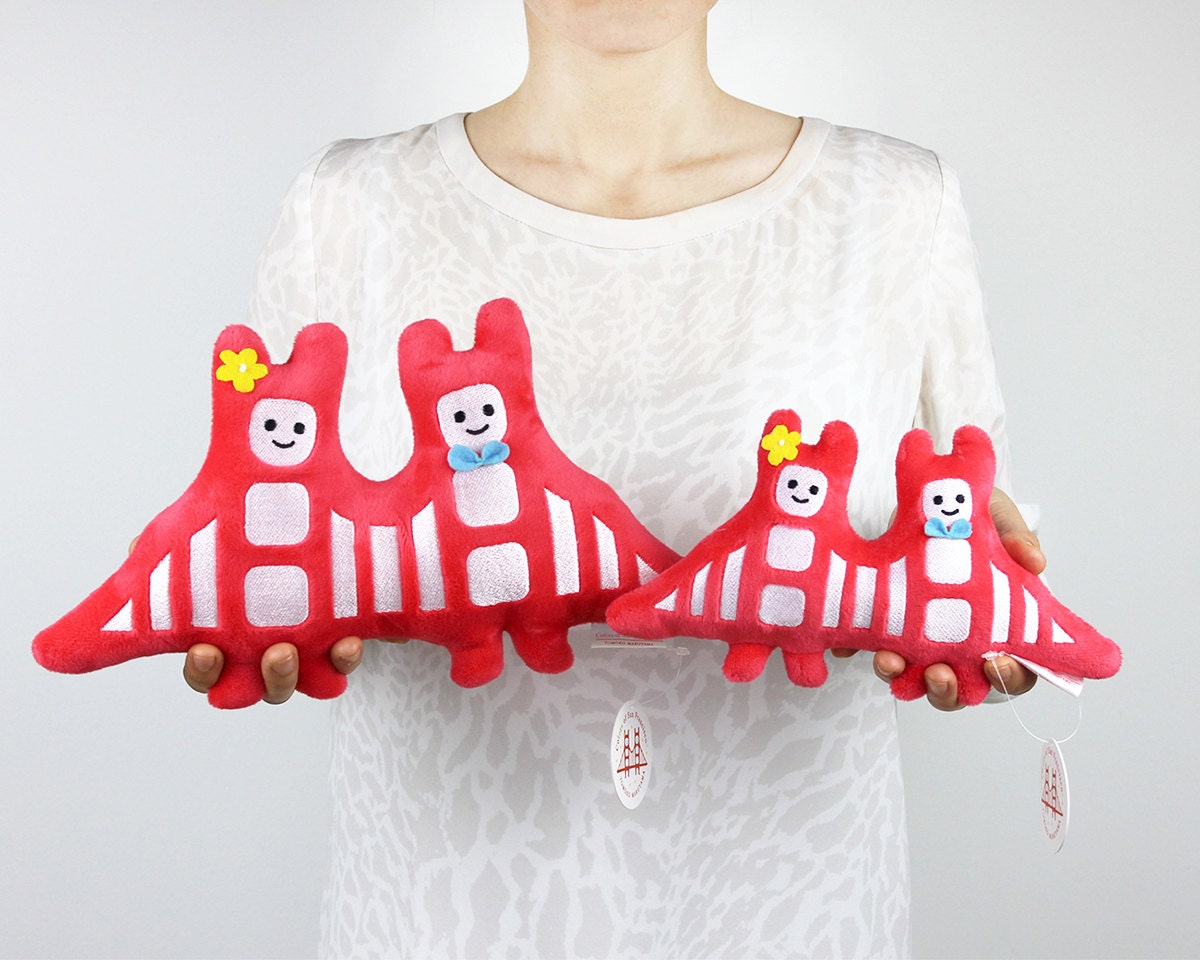 Golden Gate Bridge Plush Toy - Etsy