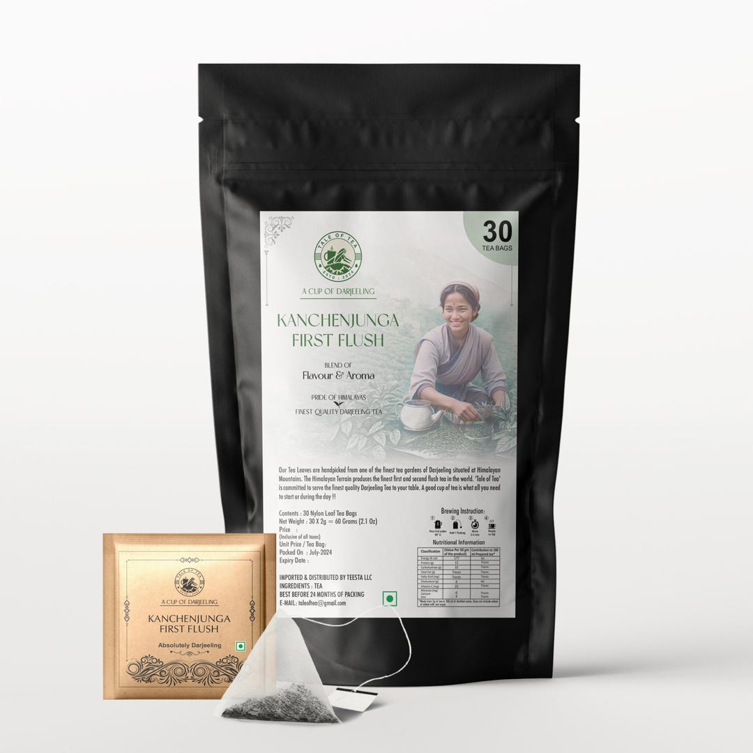 Tale of Tea Darjeeling Tea Bags - Etsy