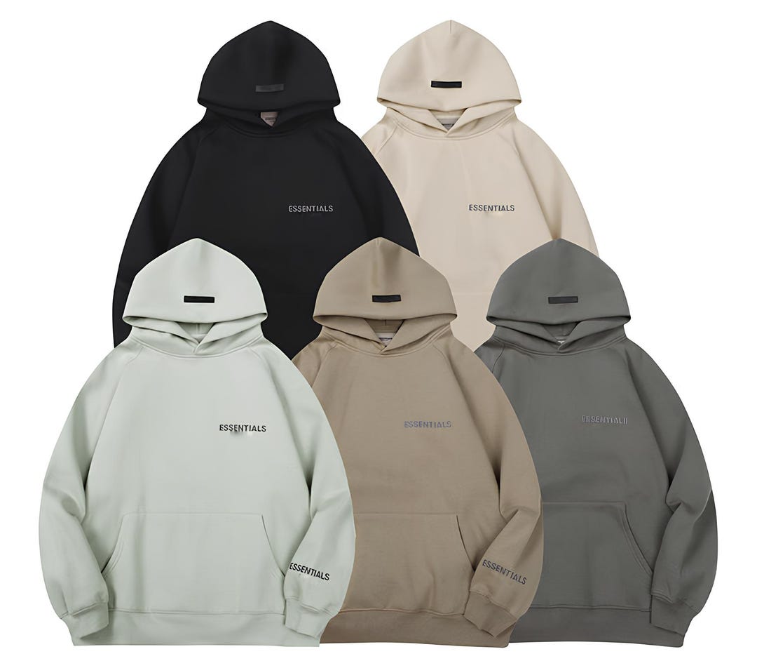 ESSENTIALS Fear of God Inspired Hoodie, ESSENTIALS Los Angeles Hoodie ...