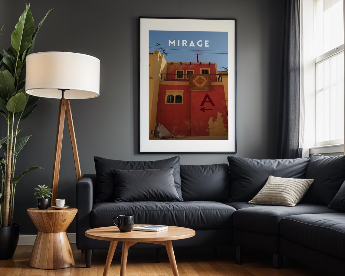 CS2 Mirage T Spawn Retro Travel Poster CS2 CSGO Merch Game Room Gaming ...