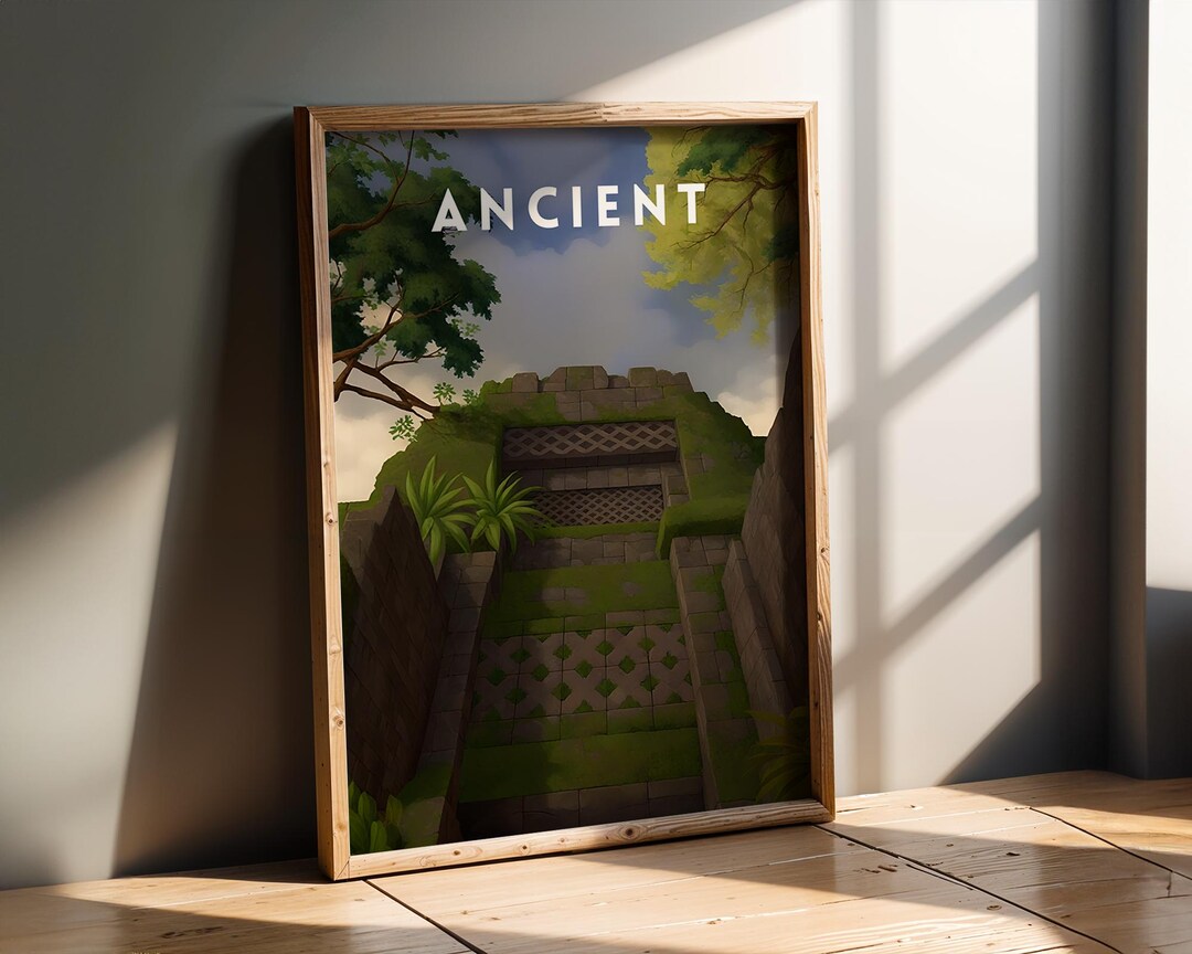 CS2 Ancient Donut - Retro Travel Poster | CS2 CSGO Merch | Game Room ...