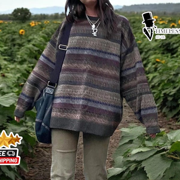 Grunge Sweater - Etsy