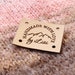 Personalized Faux Leather Labels for Handmade Products - Etsy
