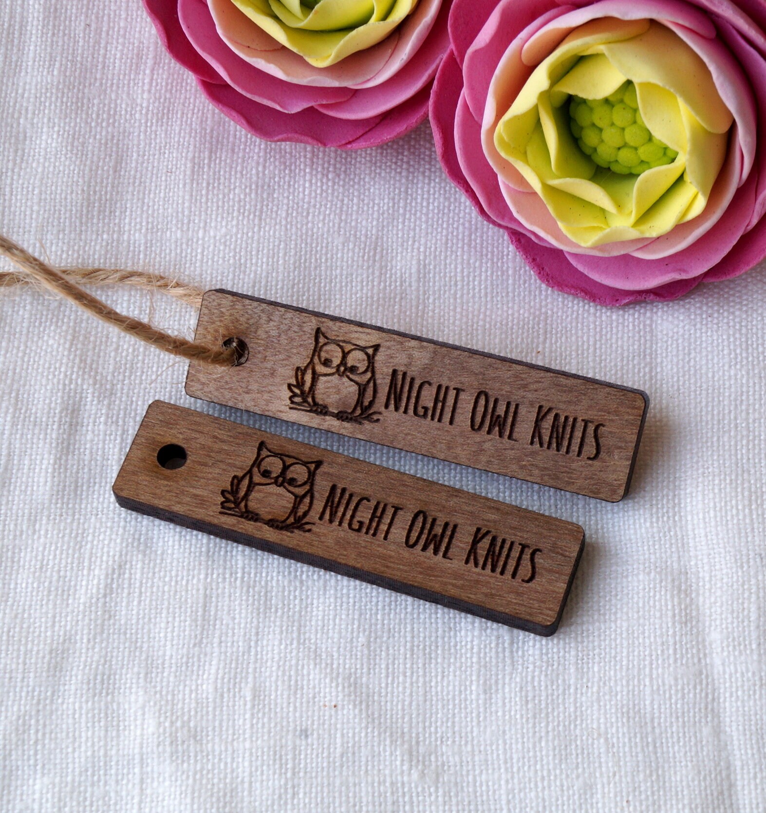 Wooden product tags personalized product tags hang tags | Etsy