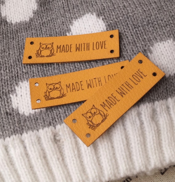 Labels for Handmade Items Custom Clothing Labels Knitting | Etsy