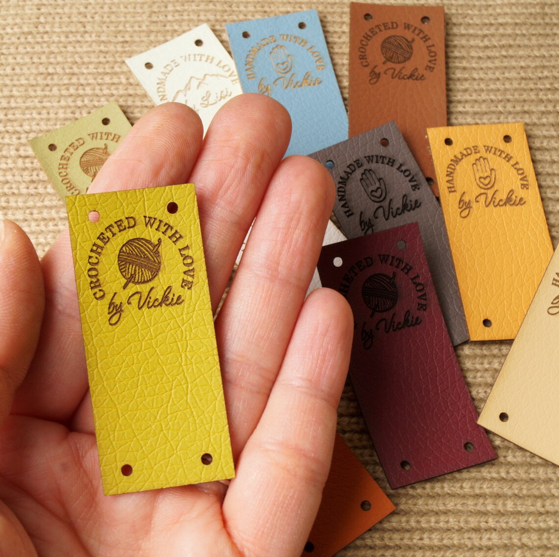 Custom Clothing Labels Labels for Handmade Items Vegan | Etsy