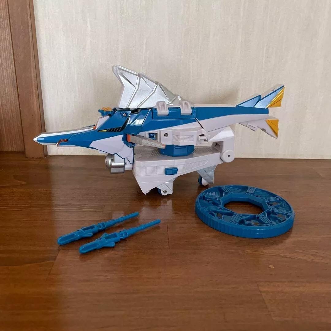 Samurai Sentai Shinkenger DX Origami Disc BANDAI Zord Toy Kajiki ...