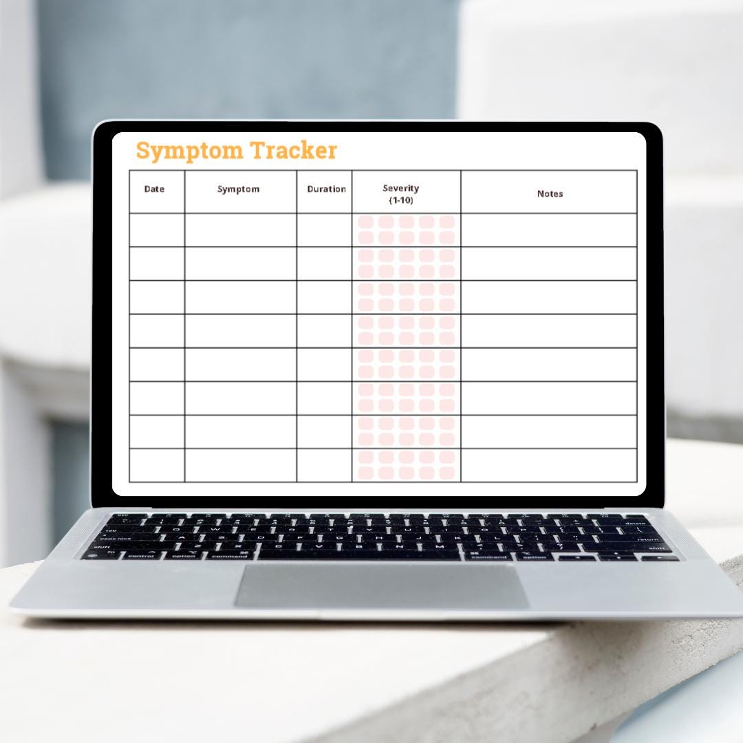 Printable Medical Planner | Health Tracker PDF | Appointment ...