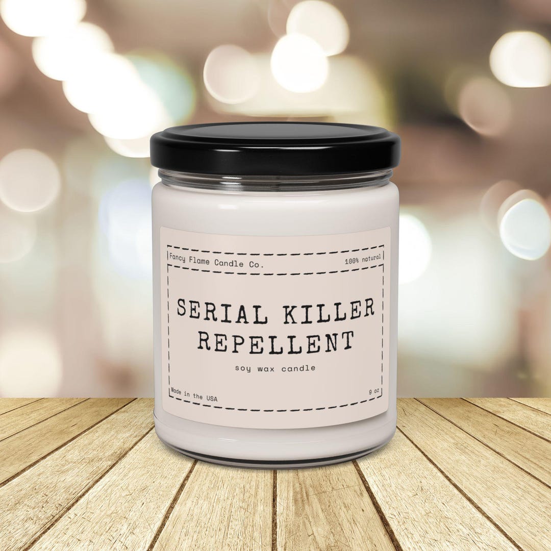 Serial Killer Candle, True Crime Novelty Gift - Etsy