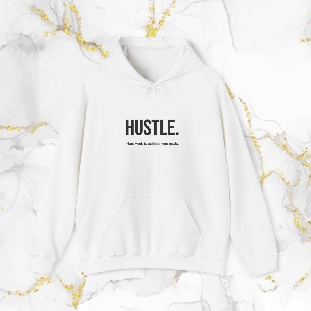 Angelic White Motivational Hoodie Sweater, Unisex Jumper With Spiritual ...