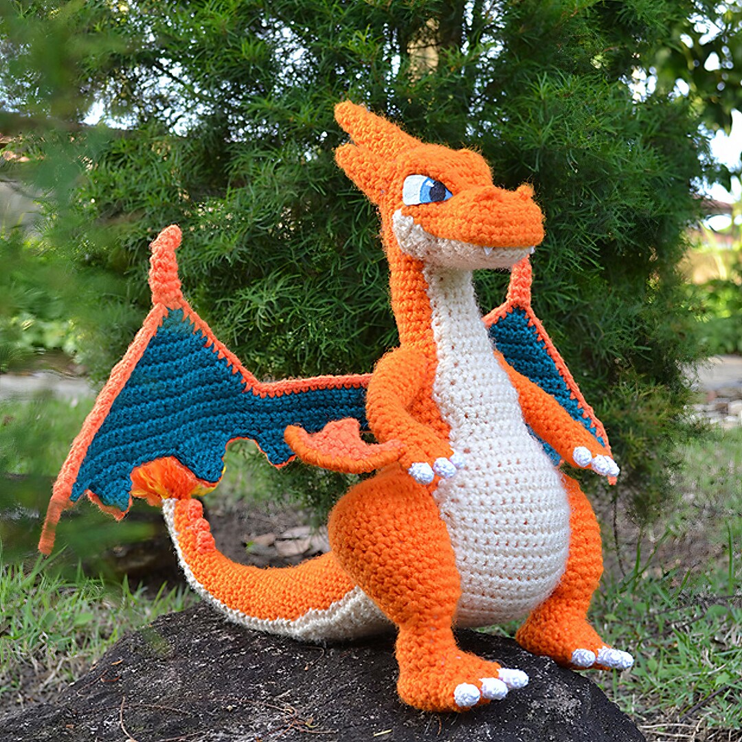 Combo 2 Files Crochet Pattern, Charizard Crochet Pattern Bundle: 2 ...