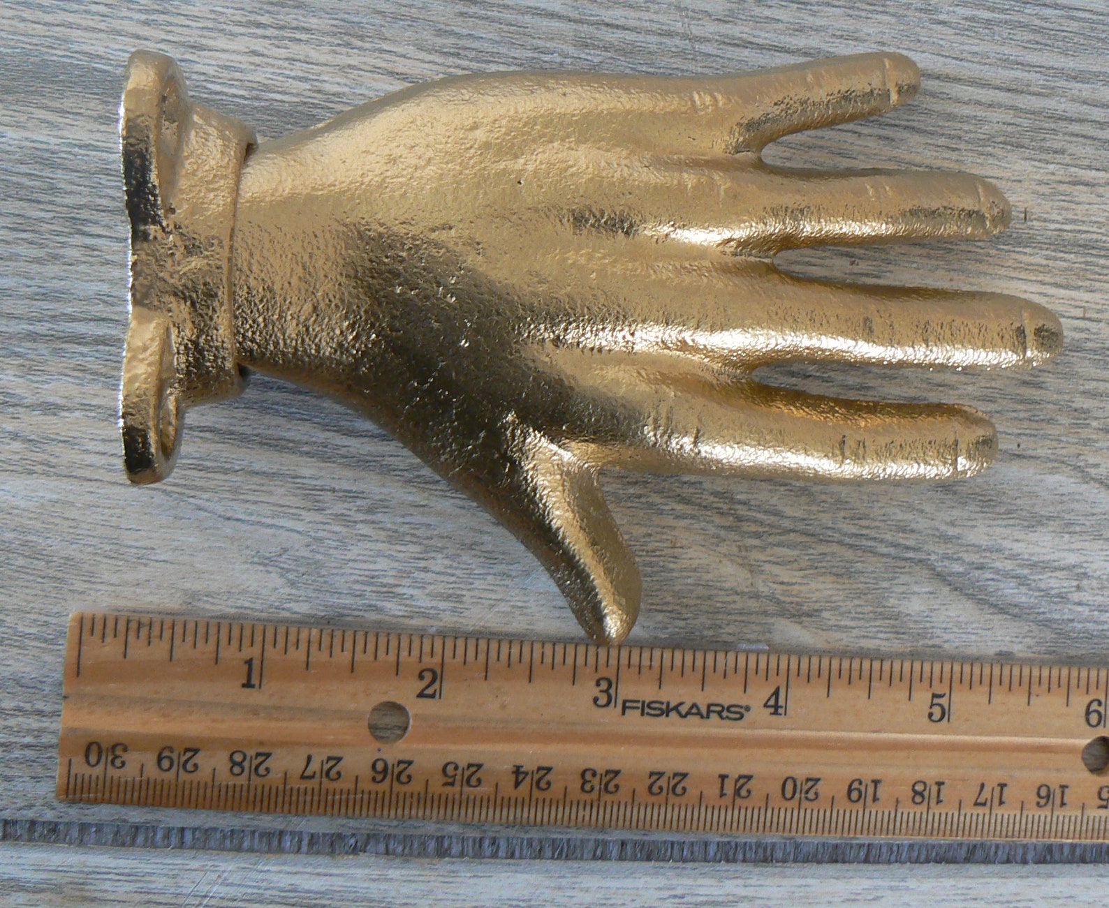 Hand Hook Rustic Unique Left Hand Pull Metal Heavy Cast Iron | Etsy