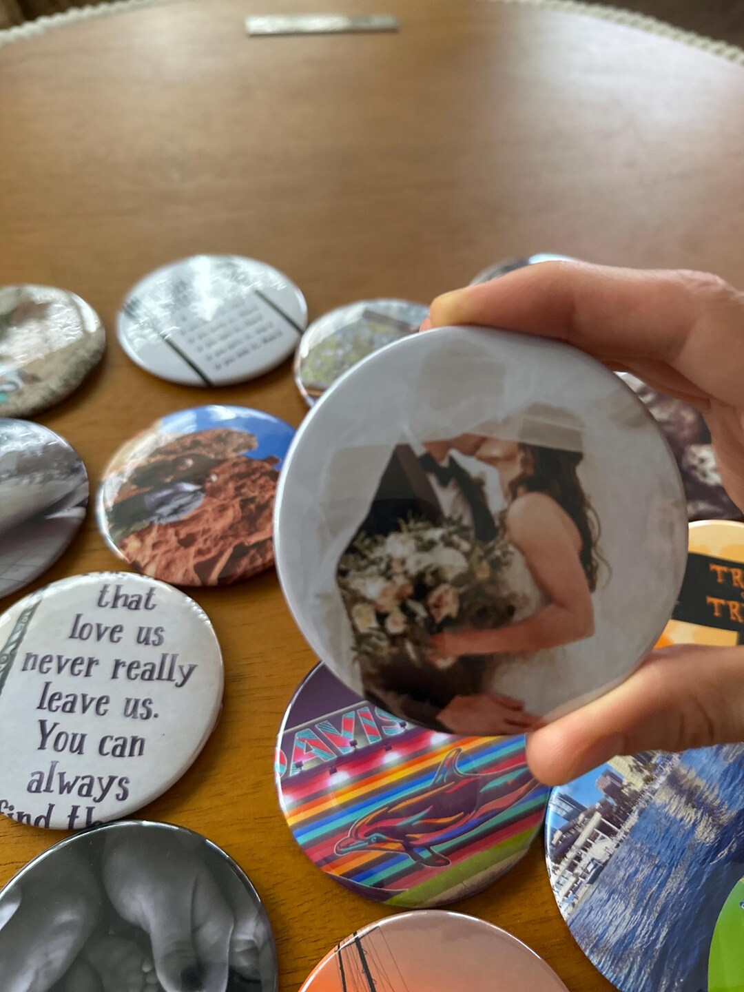 3 Inches Round Fridge Magnet | Custom Photo Magnet | High Quality ...