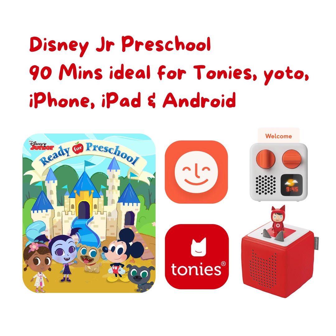 Disney Junior, Disney, Tonies, Yoto, Preschool Learning, 90 Minutes ...
