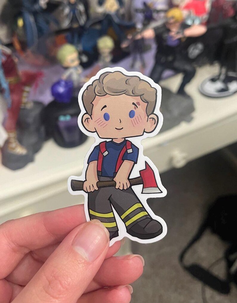 9-1-1 Evan buck Buckley Chibi Sticker - Etsy