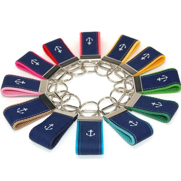 Preppy Keychain - Etsy