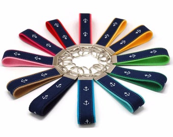 Nautical Key Ring - Etsy