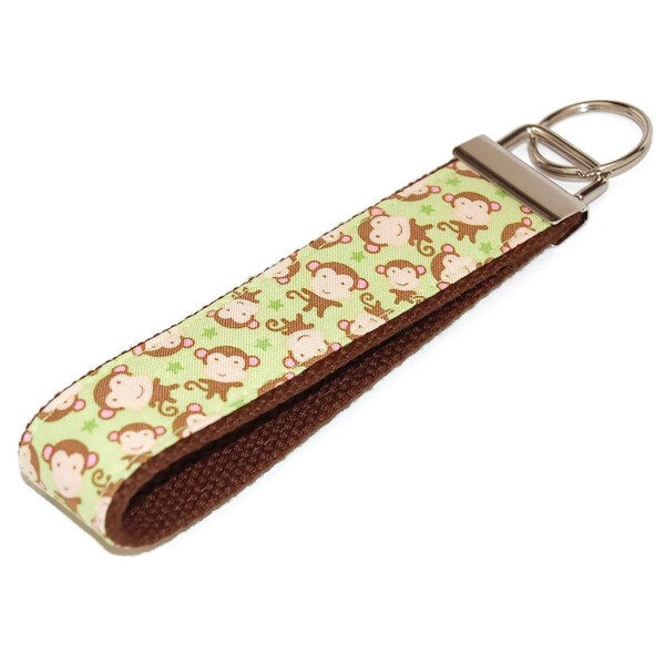 Monkey Keychain - Etsy