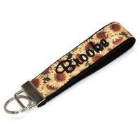 Sunflower Key Fob - Etsy