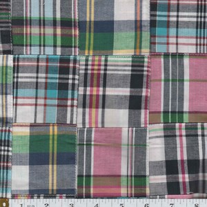 Madras Belt With D-rings Navy and Pink Colorful Patchwork Fabric Preppy Handmade Belts for Women ...