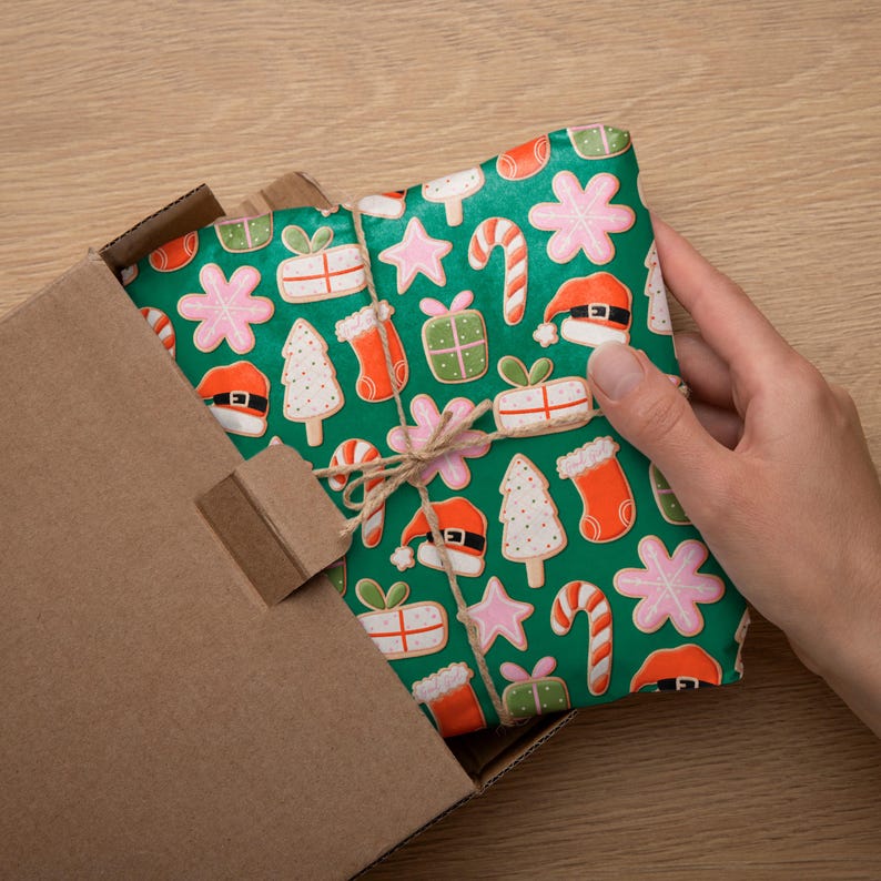 Christmas Cookie Seamless Pattern – Festive Holiday Treats Digital ...