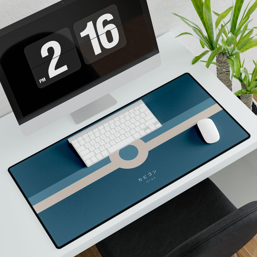 Pokemon Desk Mat 0143 - Snorlax Mouse Pad - Etsy