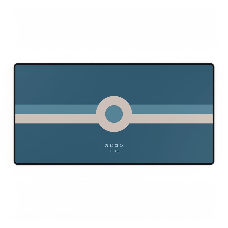 Pokemon Desk Mat 0143 - Snorlax Mouse Pad - Etsy