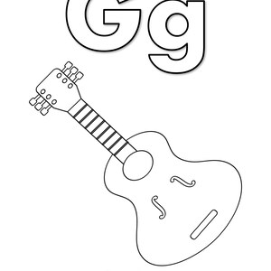 ABC Alphabet Coloring Book for Kids - Etsy