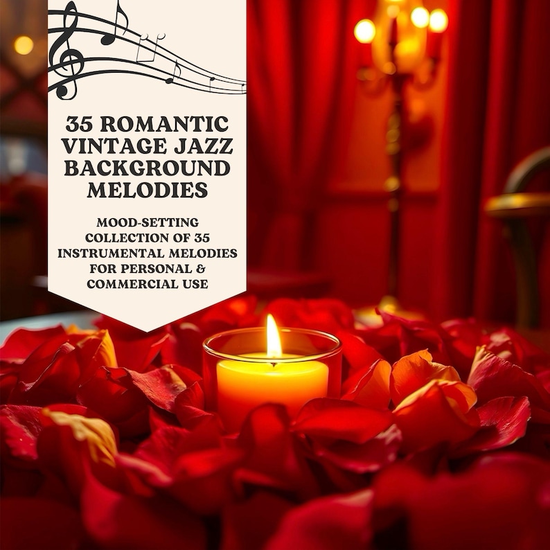 35 Romantic Vintage Jazz Melodies Collection, Smooth Chill Background ...