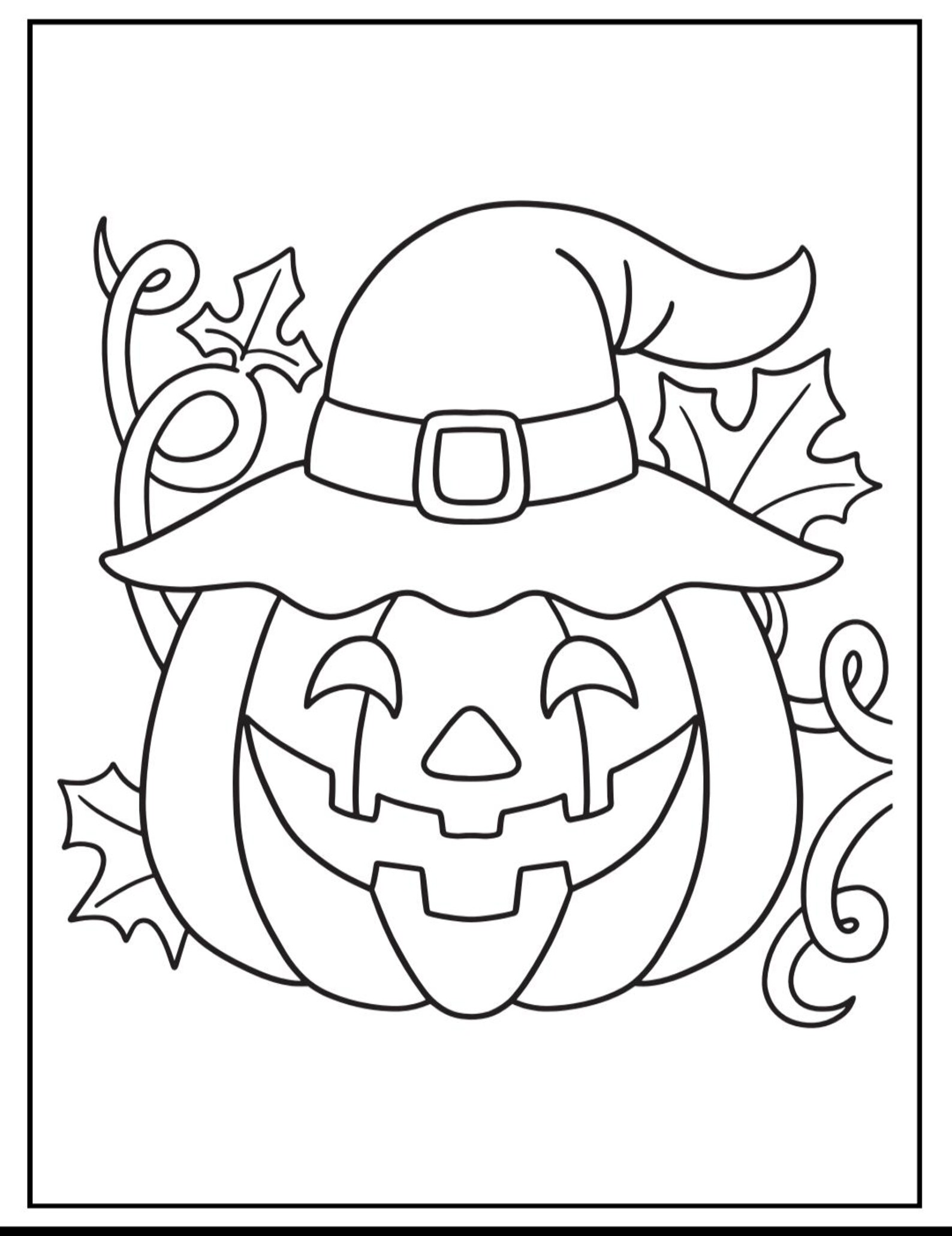 Spooky Halloween Colouring Pages for Adults and Children Gifts is a Pdf ...