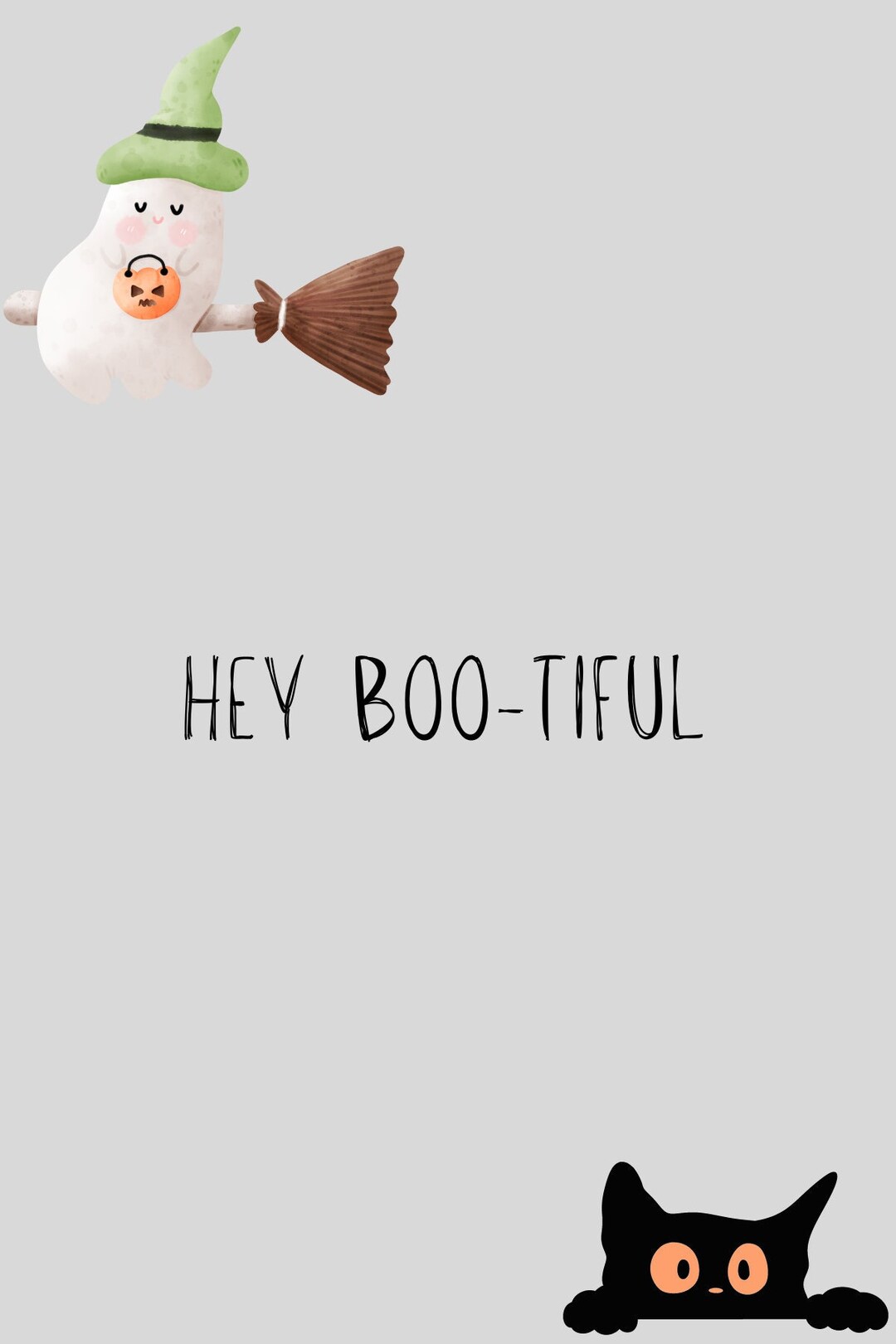 Hey Boo-tiful Halloween Decor Sign - Etsy