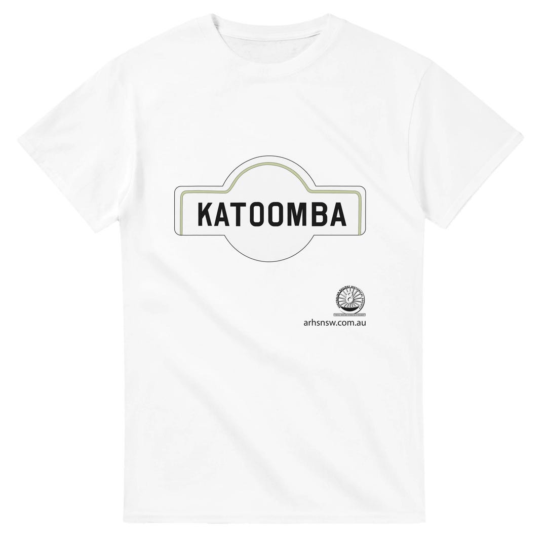 Katoomba - Lighter Colours - Retro Katoomba Railway Station Sign ...