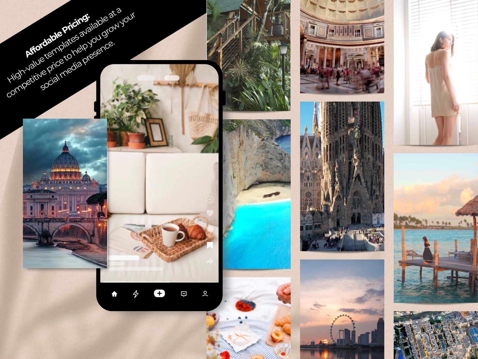 500+ Faceless Travel Reels Kit | 400 Summer + 100 Travel Clips | PLR ...