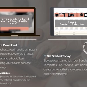 Virtual Assistant Toolkit Bundle | Canva Templates: Lead Magnets ...