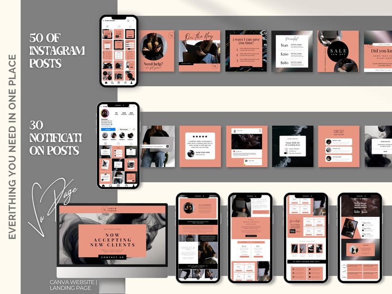 Virtual Assistant Toolkit Bundle | Canva Templates: Lead Magnets ...