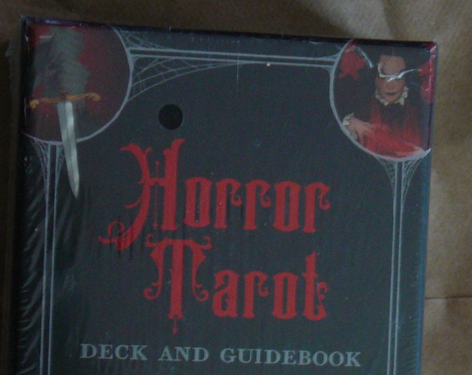 NEW Horror Tarot Deck and Guidebook by Aria Gmitter author, Minerva ...