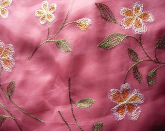 Embellished fabric | Etsy